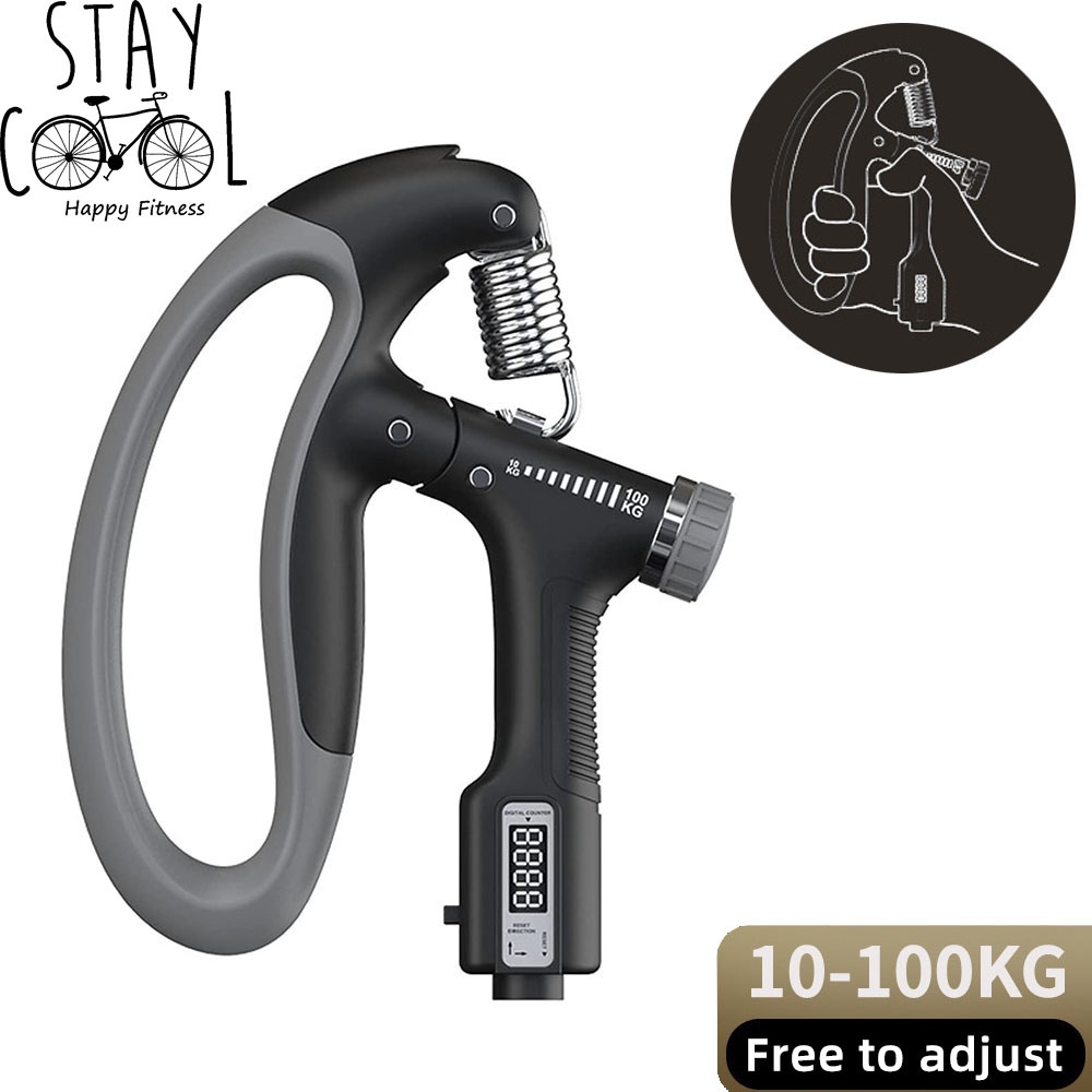 10-100KG Smart Counting Grip Strength Device Free Adjustment ...
