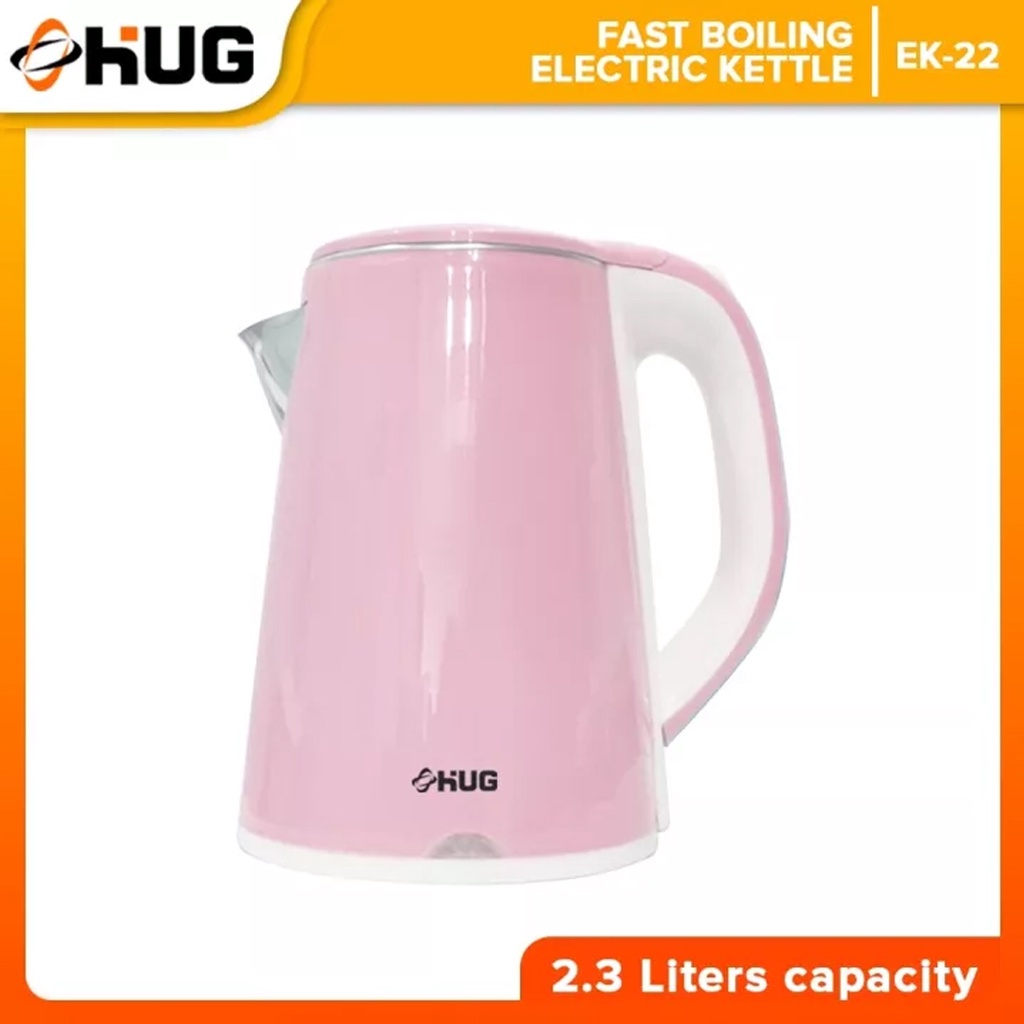 Hug Fast Boiling Electric Kettle Stainless Steel Water Kettle | Shopee ...