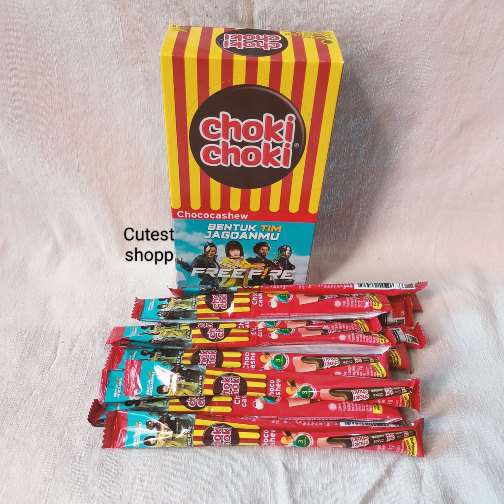 Choki CHOKI CHOCO CASHEW 1BOX | Shopee Philippines