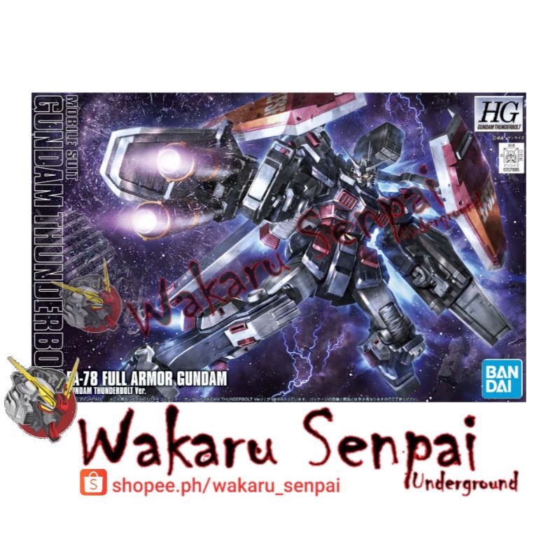 HG 1/144 FA-78 FULL ARMOR GUNDAM | Shopee Philippines
