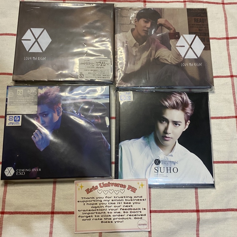 EXO Japanese & Limited Albums | Shopee Philippines