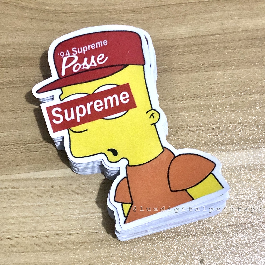 *BART SUPREME Sticker/Decal/car/motor/laptop/mugs/thumblers etc. aqua ...
