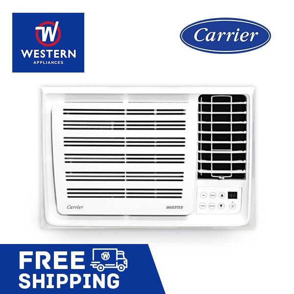 Carrier WCARH009EEVC2 1.0HP Compact Inverter, Window Type Air ...
