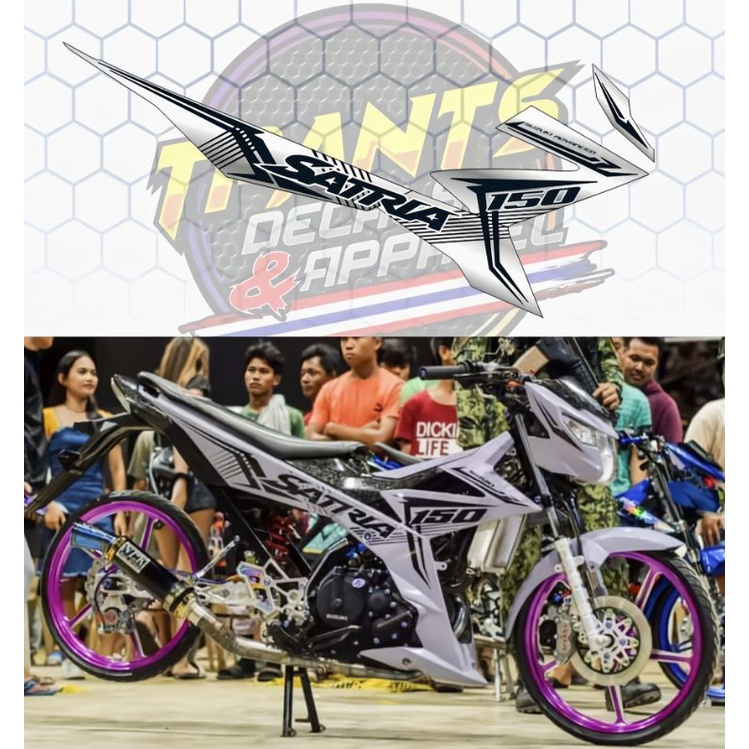 Raider 150 Fi V2 Transparent Decals | Shopee Philippines