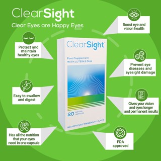 ClearSight Eye Supplement (10 Softgels) | Shopee Philippines