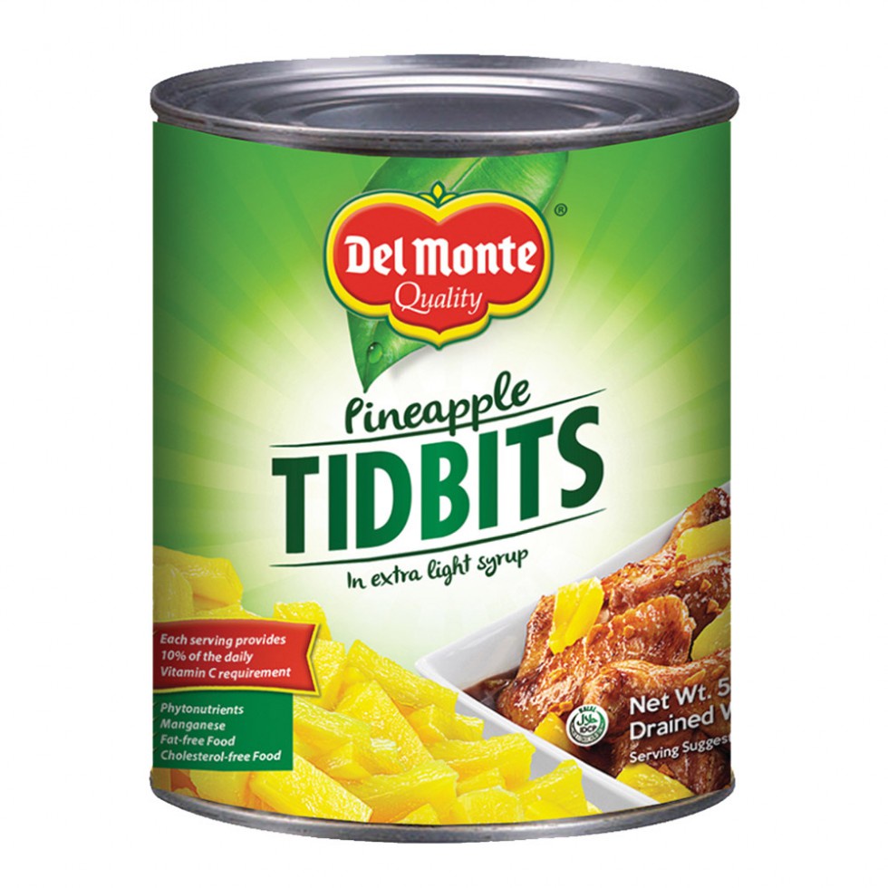 Del Monte Pineapple Tidbits 822g | Shopee Philippines