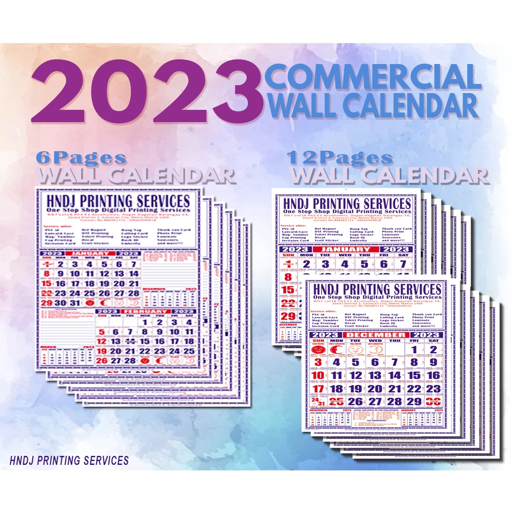 Customized Commercial Calendar Flip Calendar Desk Calendar and ...