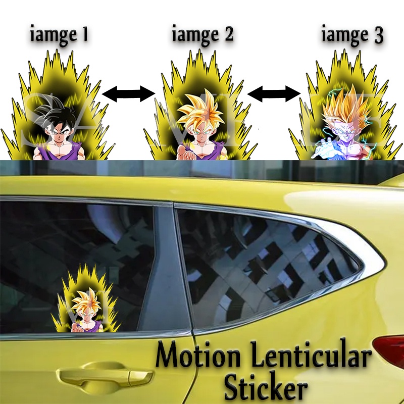 Dragon Ball Gohan Kid Motion Sticker Anime Car Sticker Waterproof ...