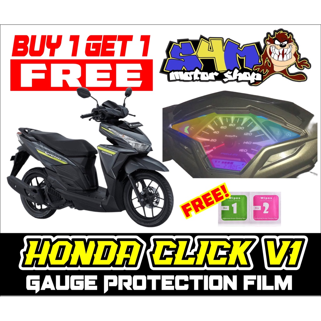 BUY 1 TAKE 1 Honda CLICK V1 V2 and Click 160i Gauge Protection Film ...