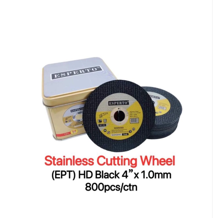 ESPERTO Cutting Disc 4 inch,super thin 1.0mm,Per Box 50 pcs. For ...