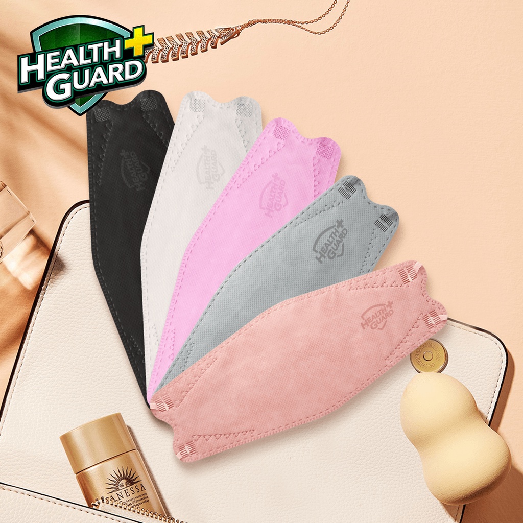 Health Guard KF94 4 Layer Face Mask Black, White, Pink, Rose Gold ...