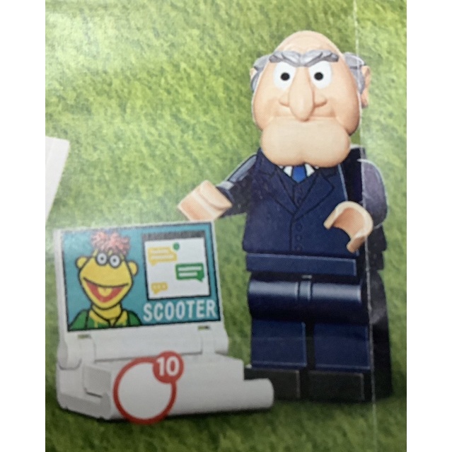 LEGO Minifigure - Statler, The Muppets Series (sealed) | Shopee Philippines