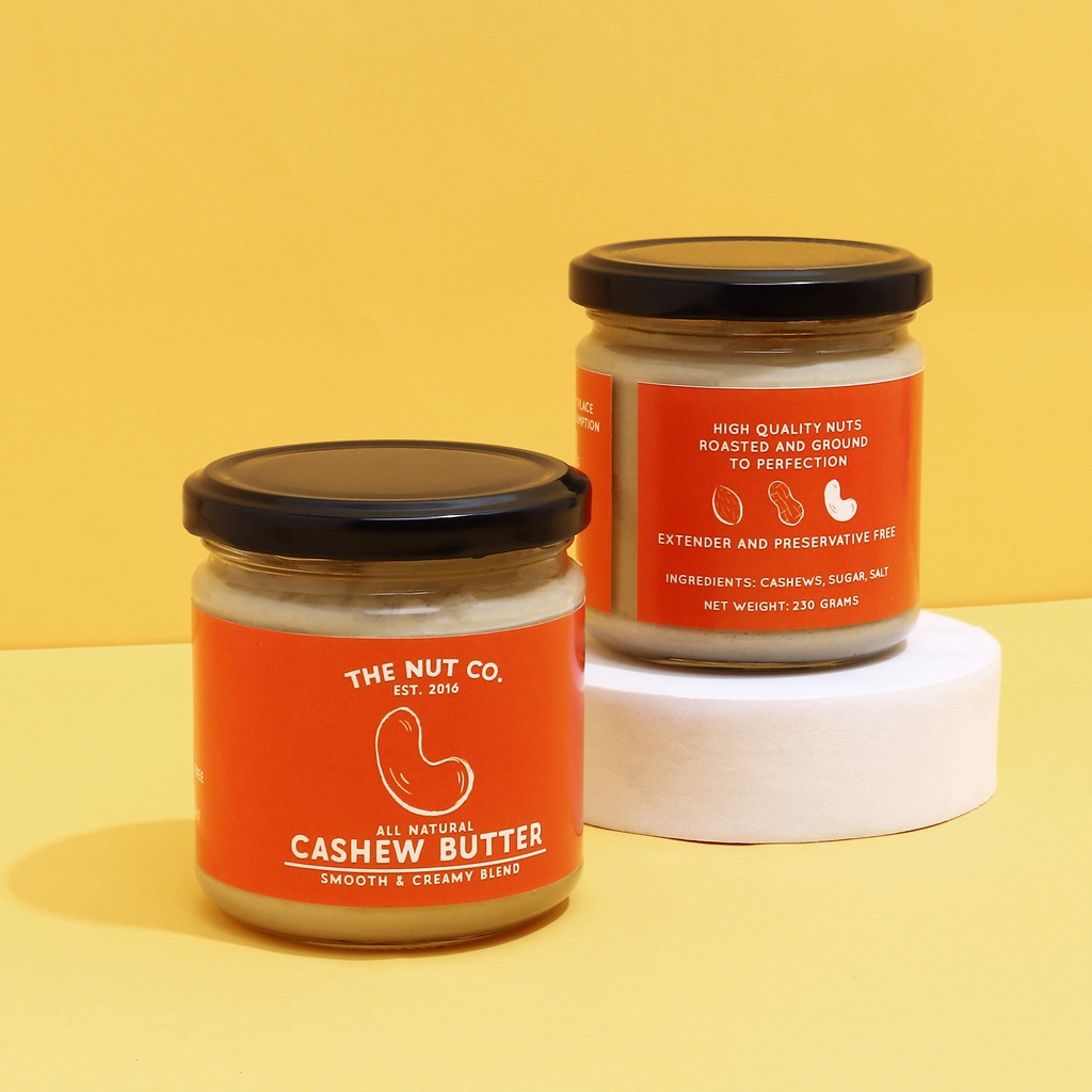 Cashew Butter All Natural Smooth and Creamy Low Sugar Healthy The Nut Co | Shopee Philippines