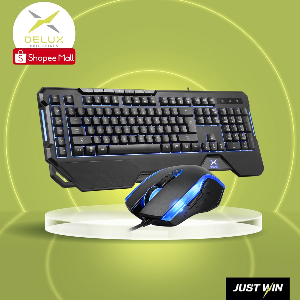 DELUX K9600+M556 Wired Gaming Keyboard and Mouse Combo | Shopee Philippines