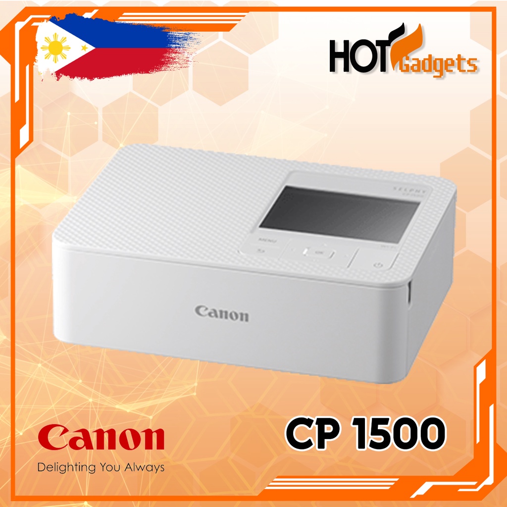 Canon Selphy Cp1500 Wireless Color Portable Photo Printer | Shopee ...