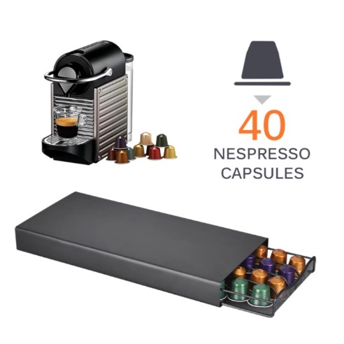 Coffee Machine Base Coffee Pod Holder Drawer Home Base Storage Coffee ...