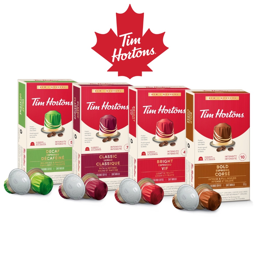 Tim Hortons Nespresso Original Line Capsules / Pods | Shopee Philippines