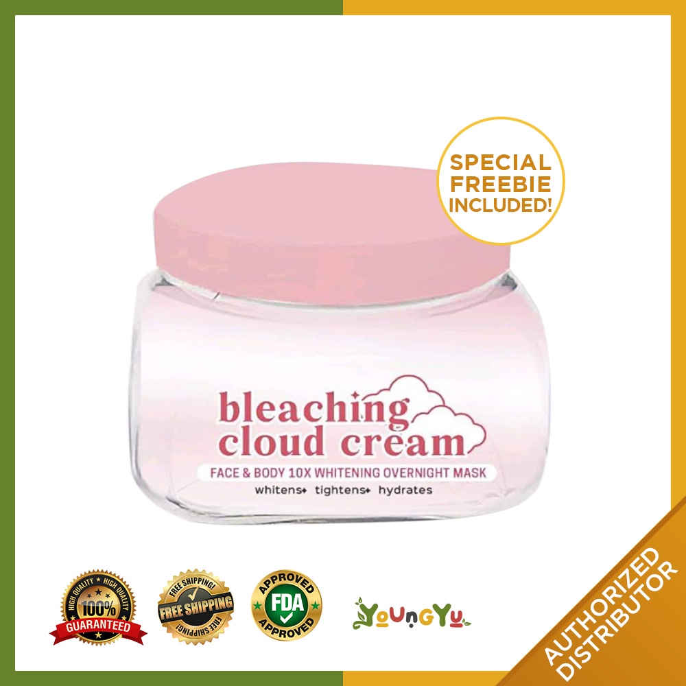 Ivana Skin Bleaching Cloud Cream Whitening Glowing Face Body Hydrates ...