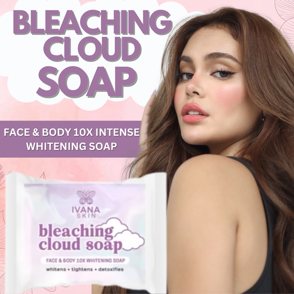 IVANA SKIN BLEACHING CLOUD SOAP | MICRO PEELING | WHITENING | | IVANA ...