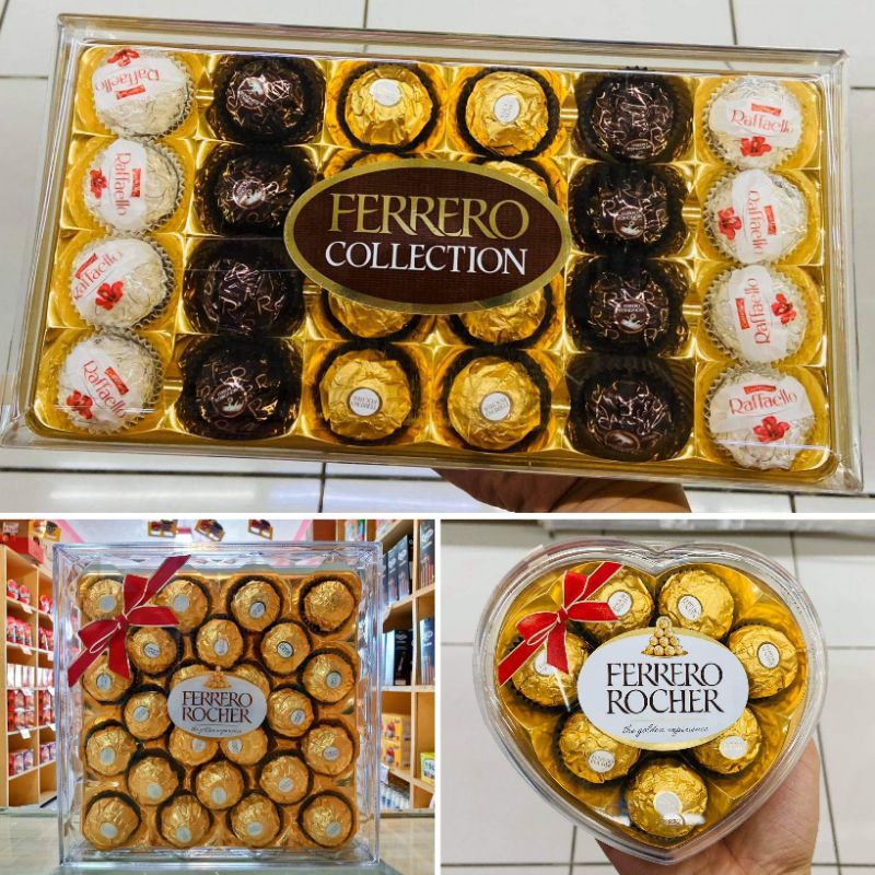 Ferrero Rocher Assorted Flavor Chocolates 15pcs / 16pcs / 8pcs / 5pcs ...