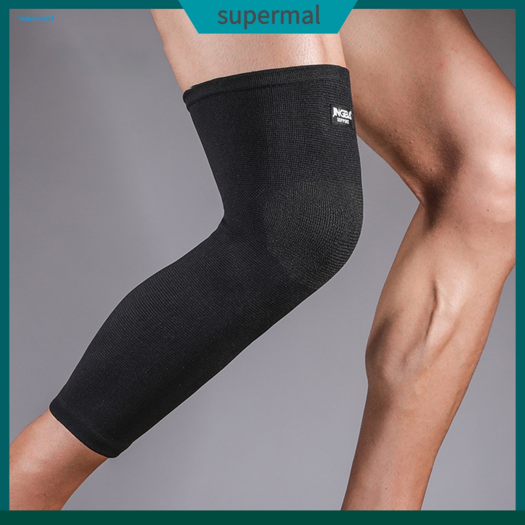 [COD] 1Pc Stretch Full Leg Knee Sleeves for Exercise Nylon Elastic Long ...