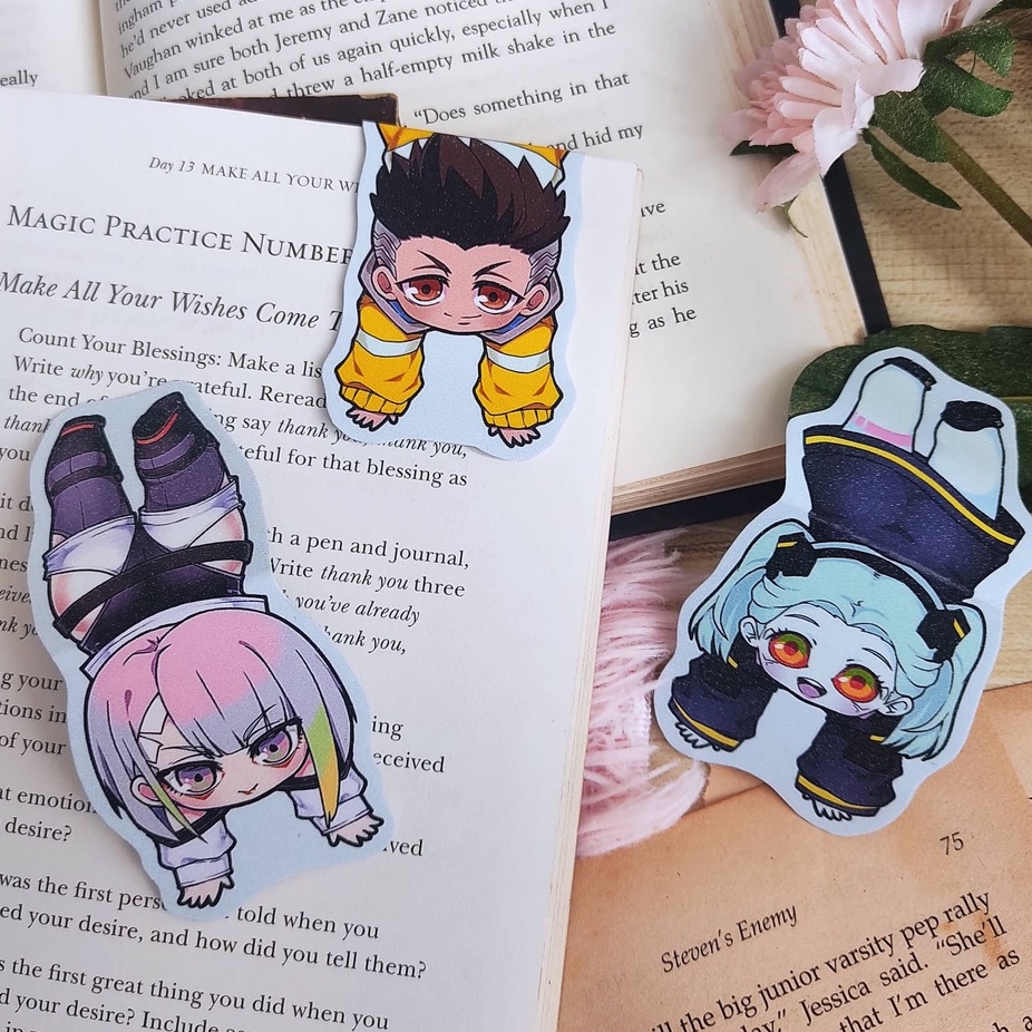 Cyberpunk: Edgerunners Chibi Magnetic Bookmarks | Shopee Philippines