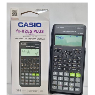Scientific Calculator CASIO Fx-82 ES plus 2nd Latest Generation Edition ...