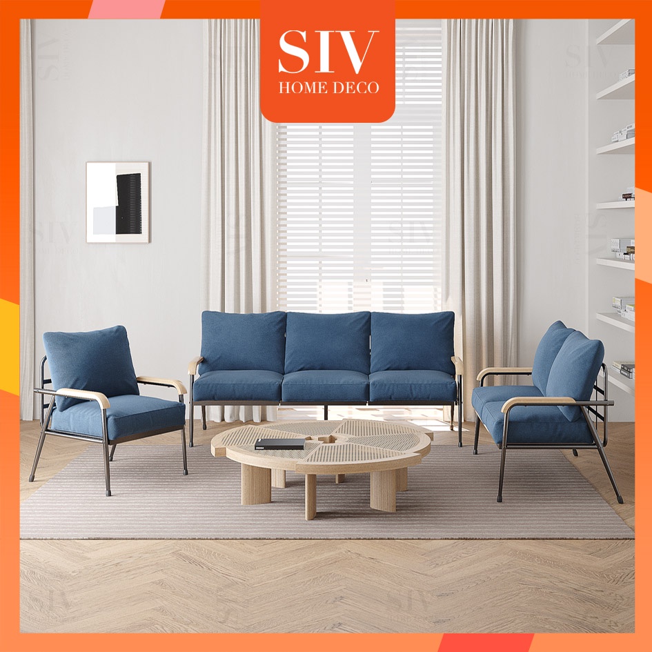 Siv 2/3 Seater Sofa Set Single Chair Nordic Couch Furniture For Home ...