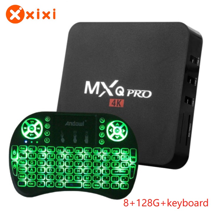 Xixi Mxq Pro TV Box 4K 5G Smart TV Android TV Box 4K 6G+64G HD Box And ...