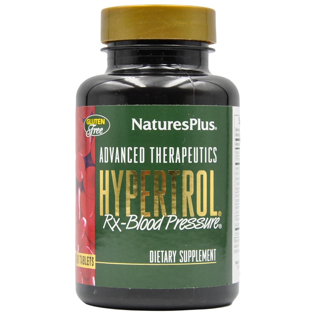 Natures Plus Advanced Therapeutics Hypertrol Rx Blood Pressure (60 ...