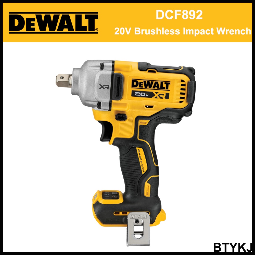 Dewalt DCF892 20V Impact Wrench Brushless Electric Power Tool 1/2 in ...