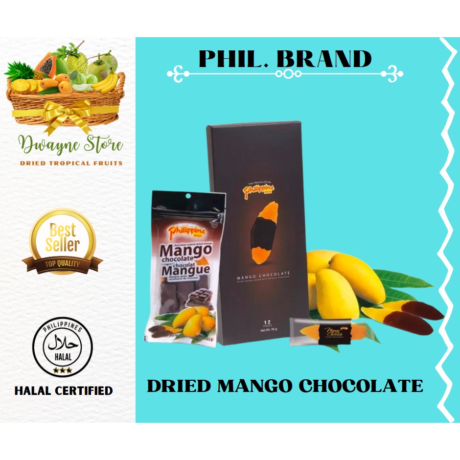 Dried Mango Chocolate 120g, PHILIPPINE BRAND | Shopee Philippines