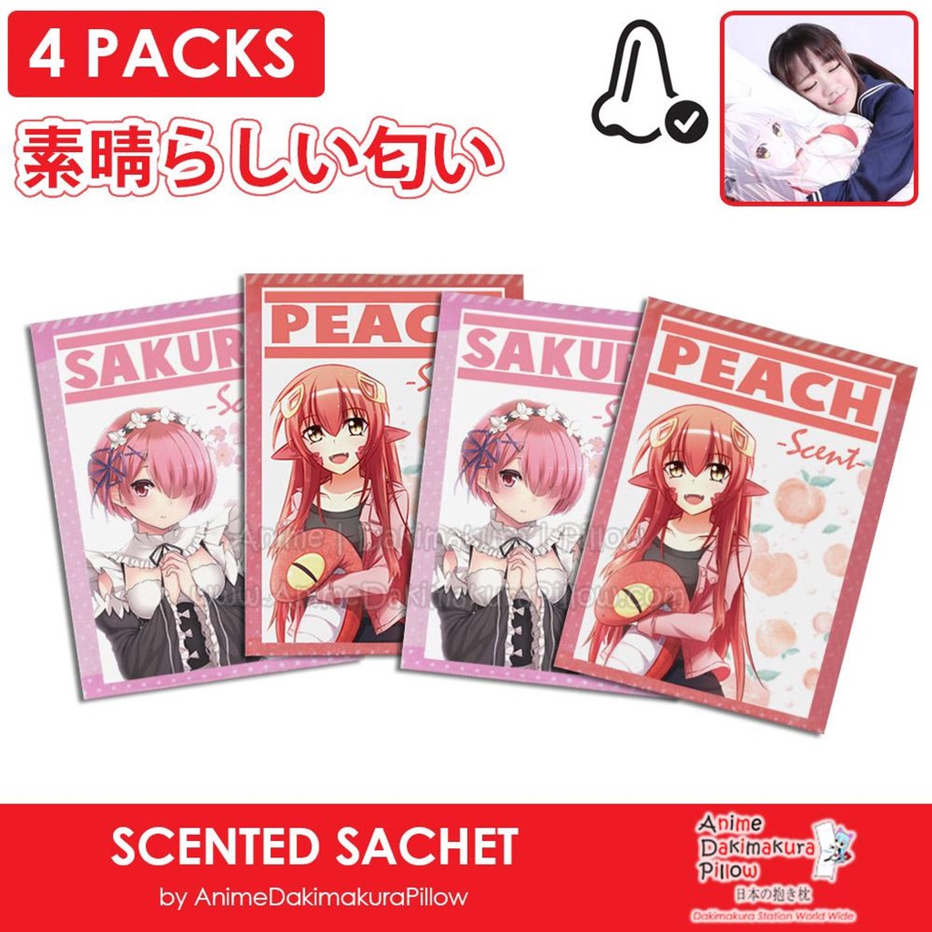 Hobby Anime Scented Sachet Fragrance Aroma Packet | Wardrobe Air ...
