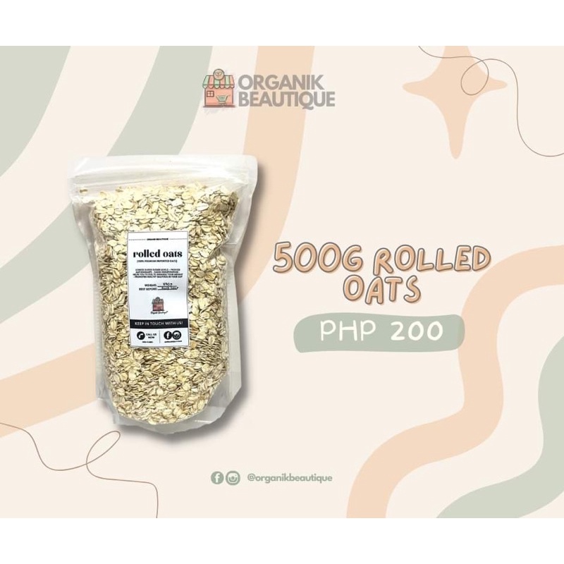 Rolled Oats | Premium Quality | 500g and 250g | Shopee Philippines