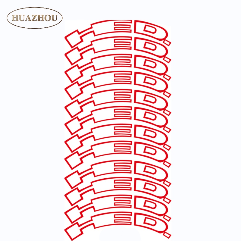 Bicycle Wheelset Stickers for HED 700C Vinyl Road Bike Racing Cycling ...