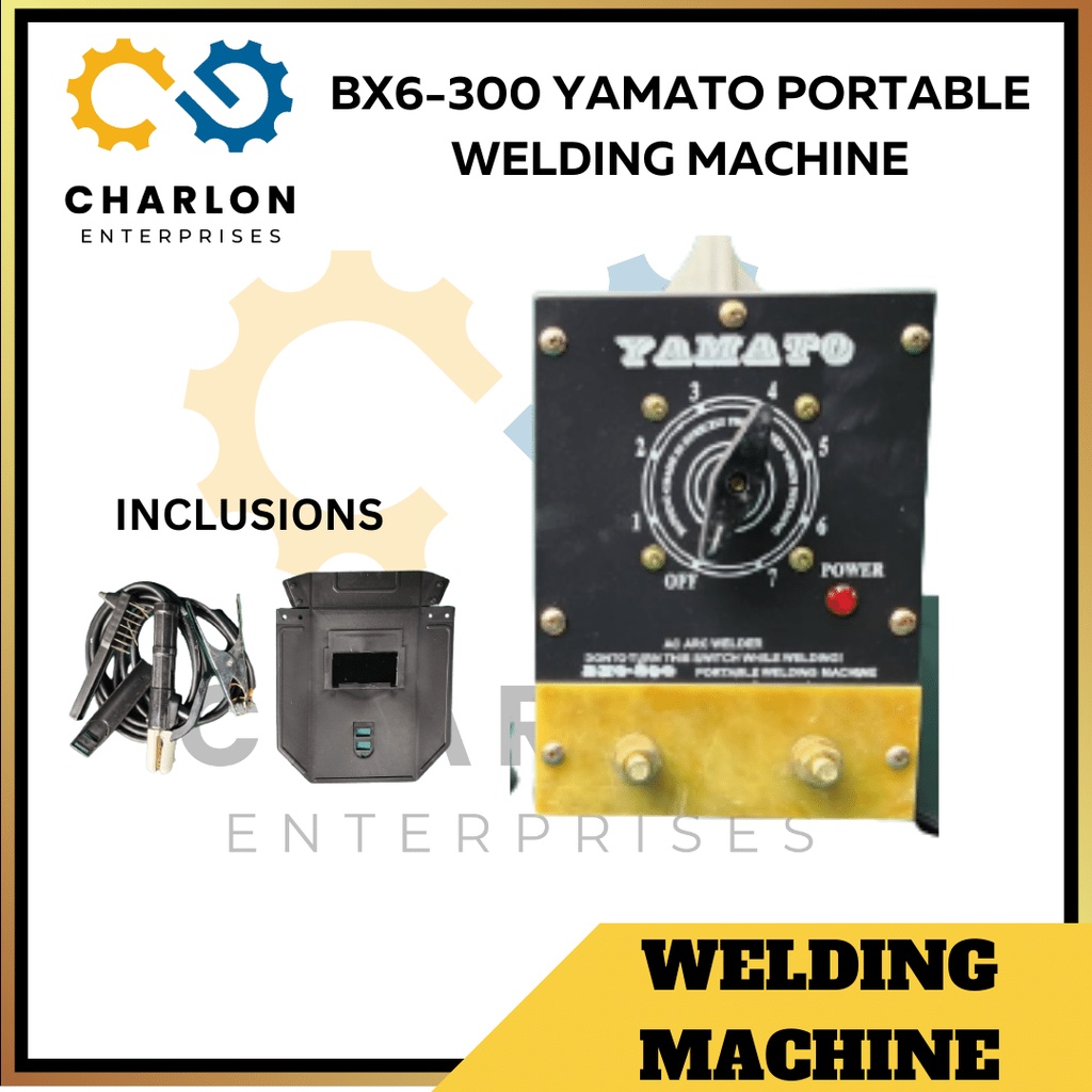 BX6-300 YAMATO PORTABLE WELDING MACHINE | Shopee Philippines