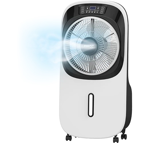 FIREFLY by Winland Rechargeable 10 inch Mist Fan with Digital LED ...