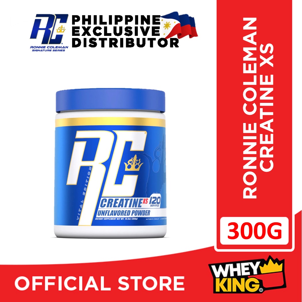 Creatine Monohydrate - Ronnie Coleman Creatine XS 300g Pure Creatine ...