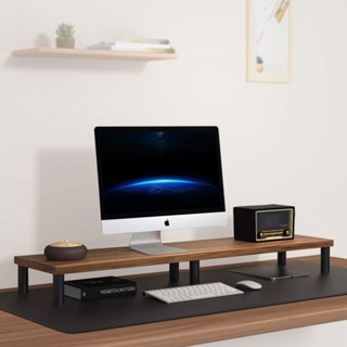 Universal Monitor Stand Riser Extended Width Monitor Riser Laptop Stand ...