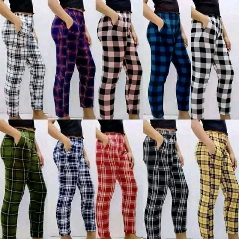 Women's checkered Pajama For womens | Shopee Philippines