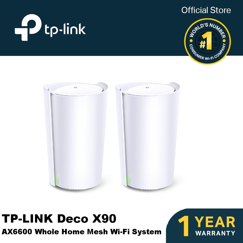 TP-Link Deco X90 AX6600 Whole Home Mesh Wi-Fi System (2-pack) | Shopee ...