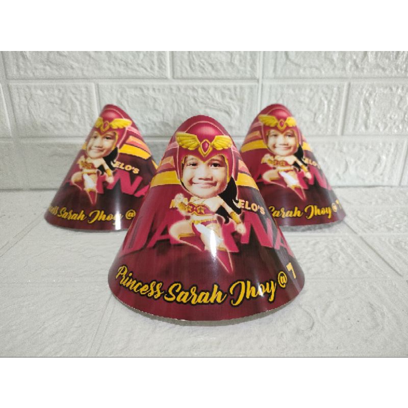 Darna customized party hat (10pcs) | Shopee Philippines