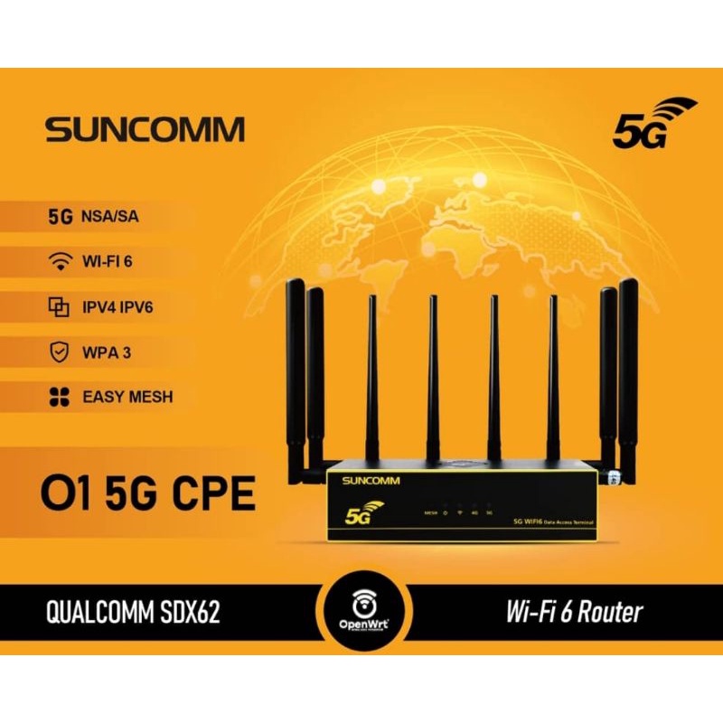 SUNCOMM 01 5G wireless router | Shopee Philippines