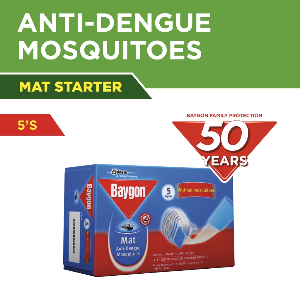 Baygon Mats - Starter | Shopee Philippines