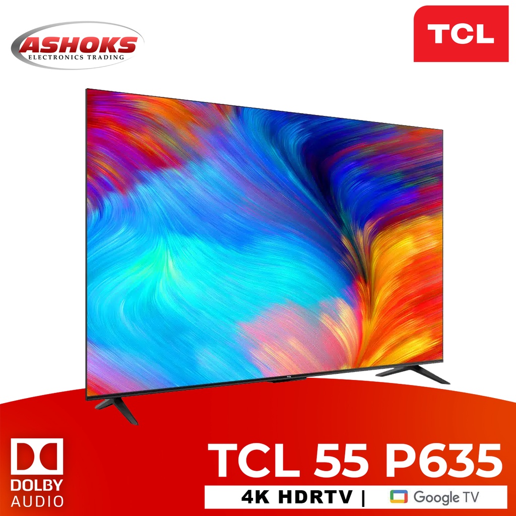 TCL 55P635 4K Smart TV / HDR 10 Google TV / 4K HDR TV, dolby audio ...