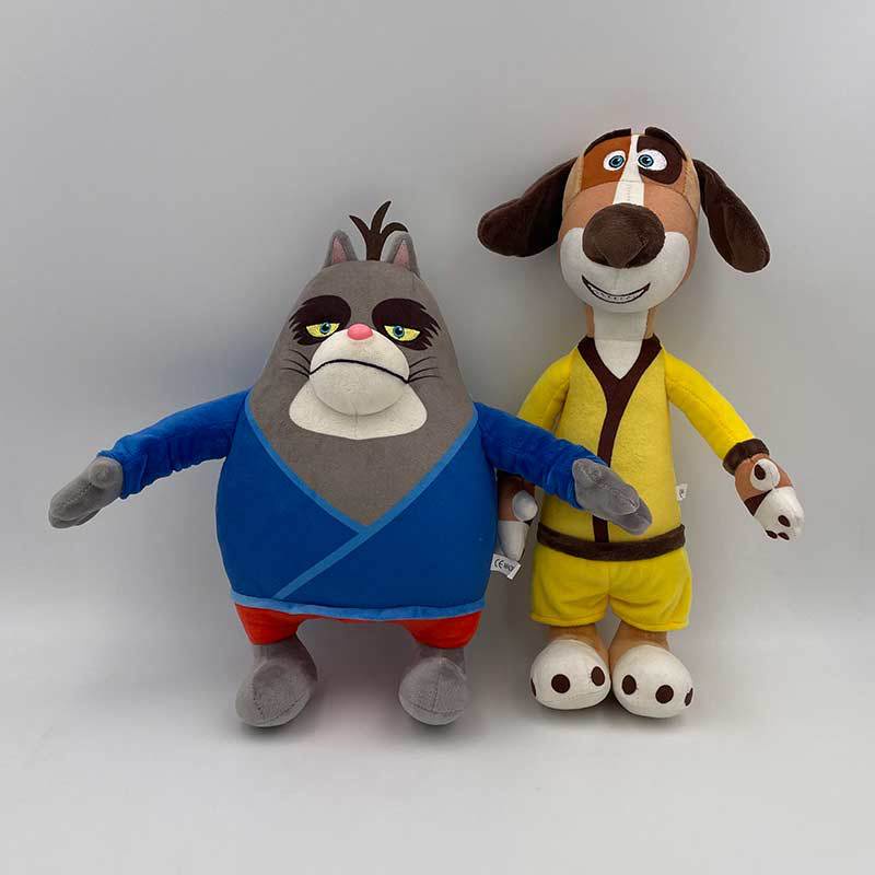 Cartoon The Legend of Hank Cute Stuffed Toys Hank Jimbo Paws of Fury ...