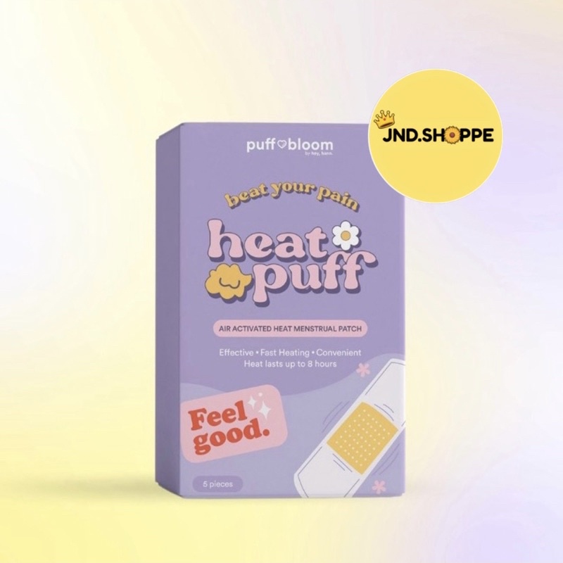 Heat Puff Air Activated Menstrual Patch Puff & Bloom | Shopee Philippines