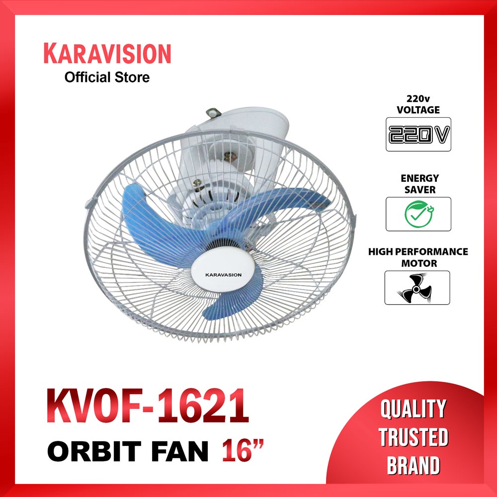 Karavision Orbit / Ceiling Fan 16" Strong Wind | Shopee Philippines