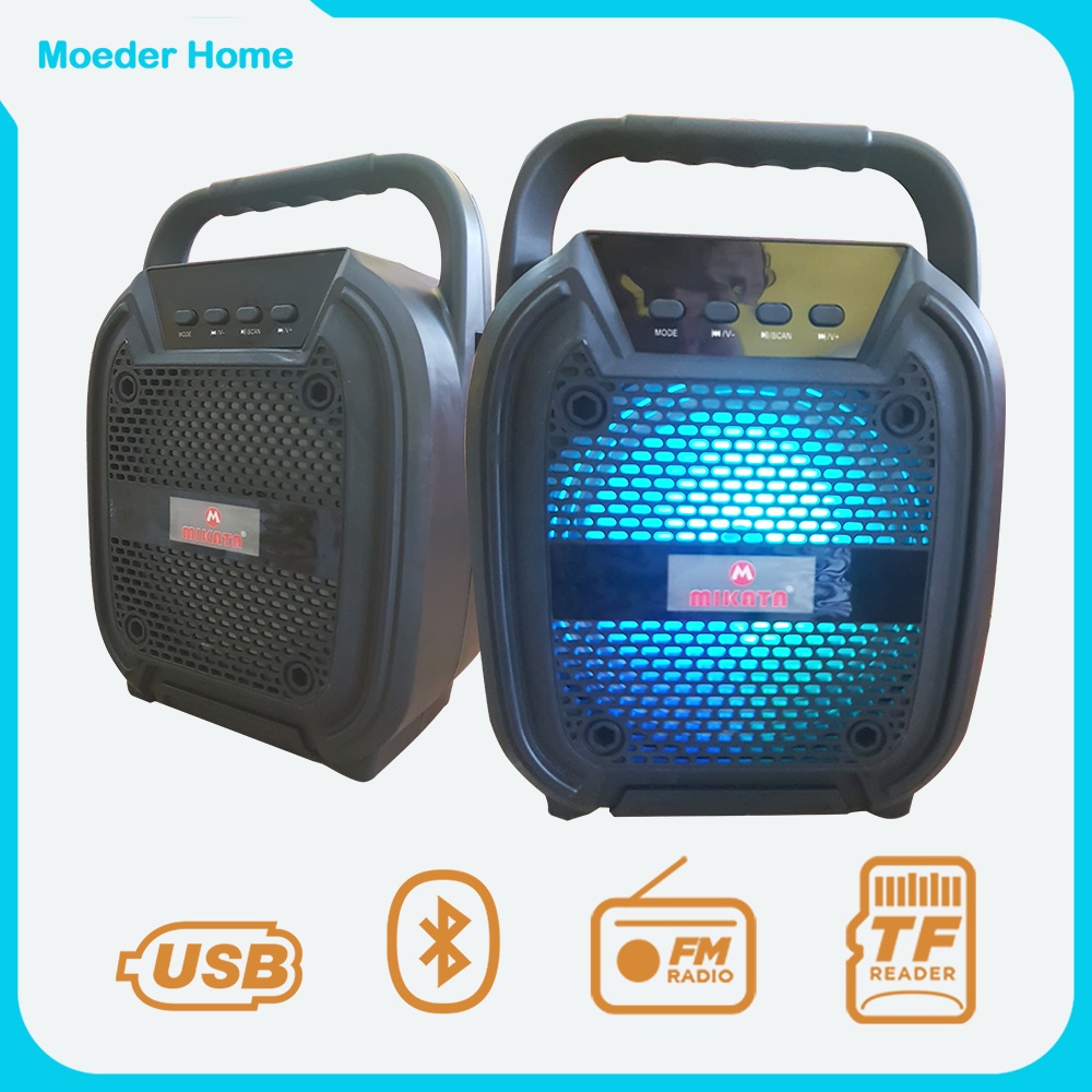 Mikata 6" Bluetooth Speaker - Ships from Cebu! | Shopee Philippines