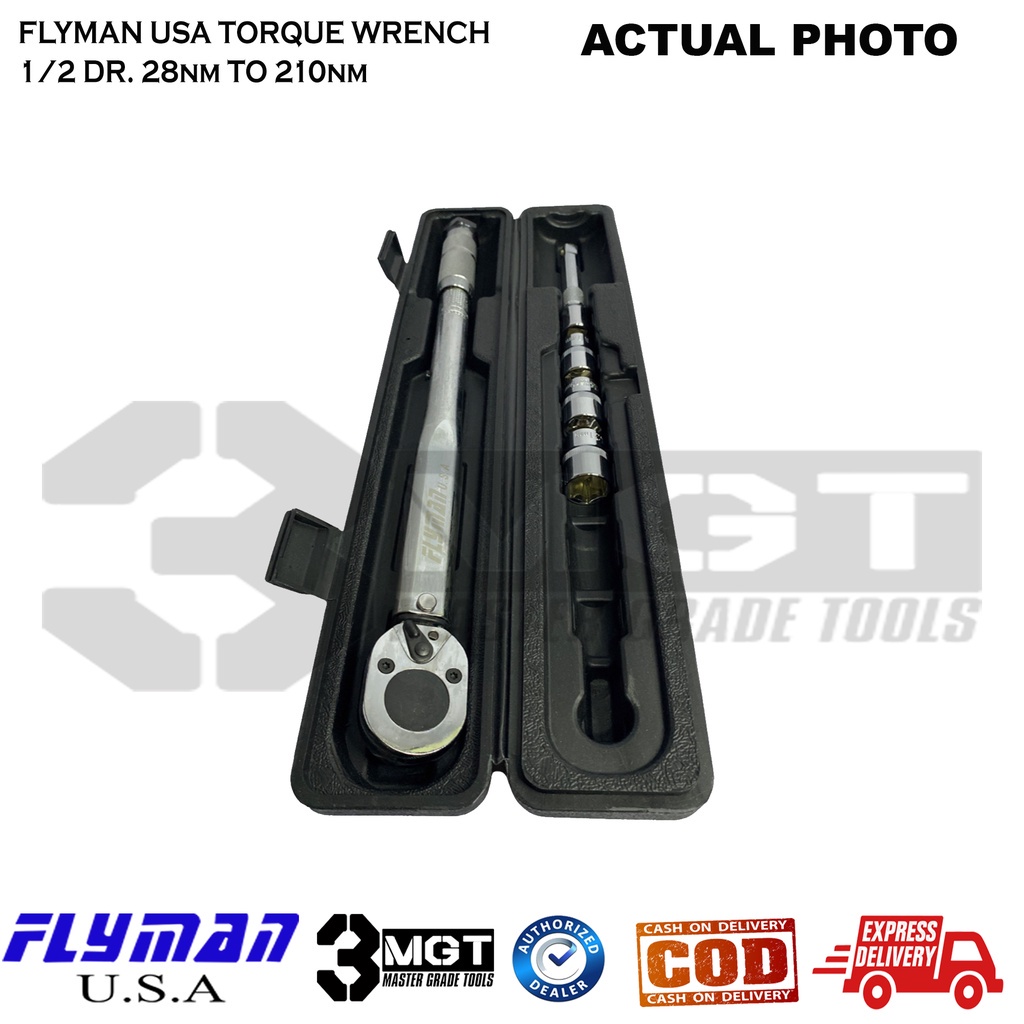 3MGT Flyman Usa Torque Wrench 1/2 drive | Shopee Philippines